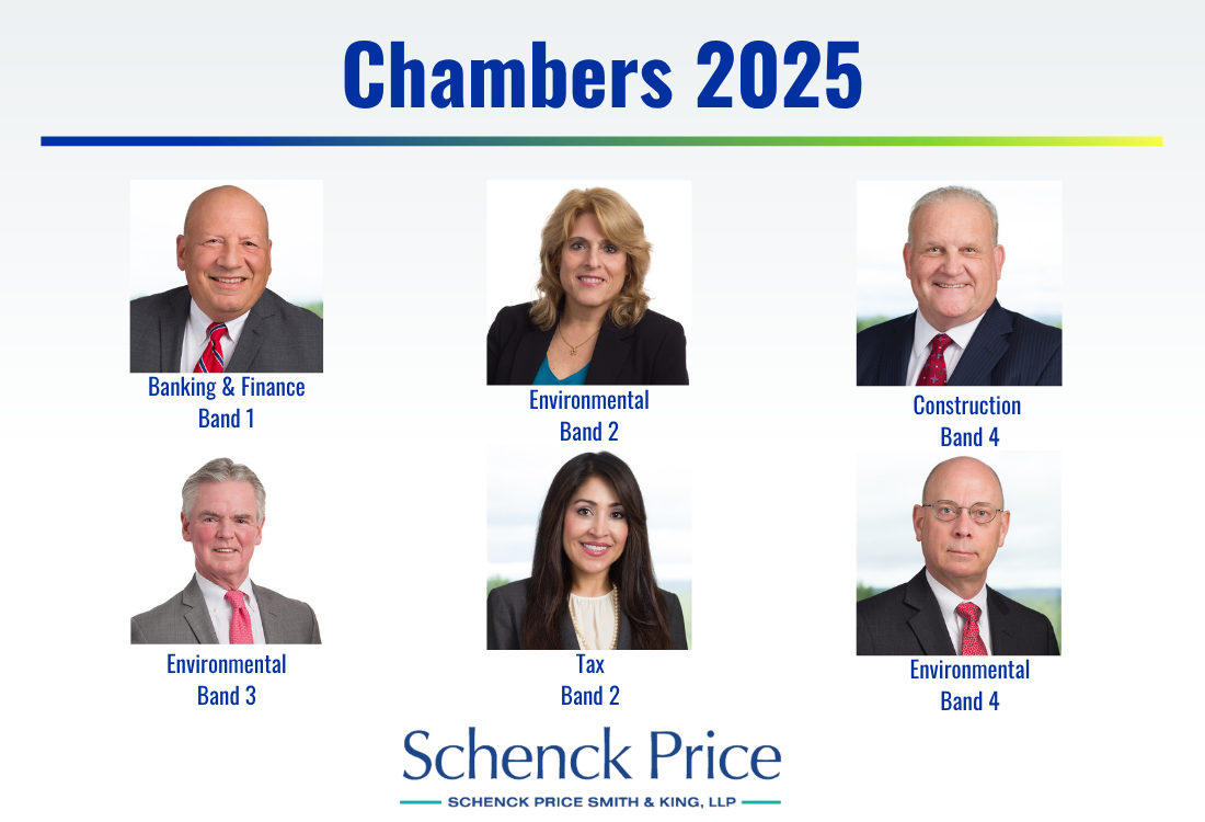 Six Schenck Price Attorneys ranked in Chambers 2025, along with Two Practice Groups | Six ...